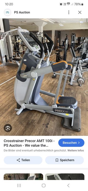 Precor AMT 100i Crosstrainer Occasion Stepper Profigerät (Gebraucht) in ...