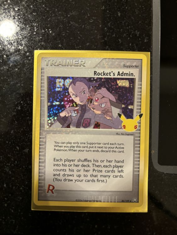 Pokémon Rocket’s Admin #86 / 2021 Celebrations | Kaufen auf Ricardo