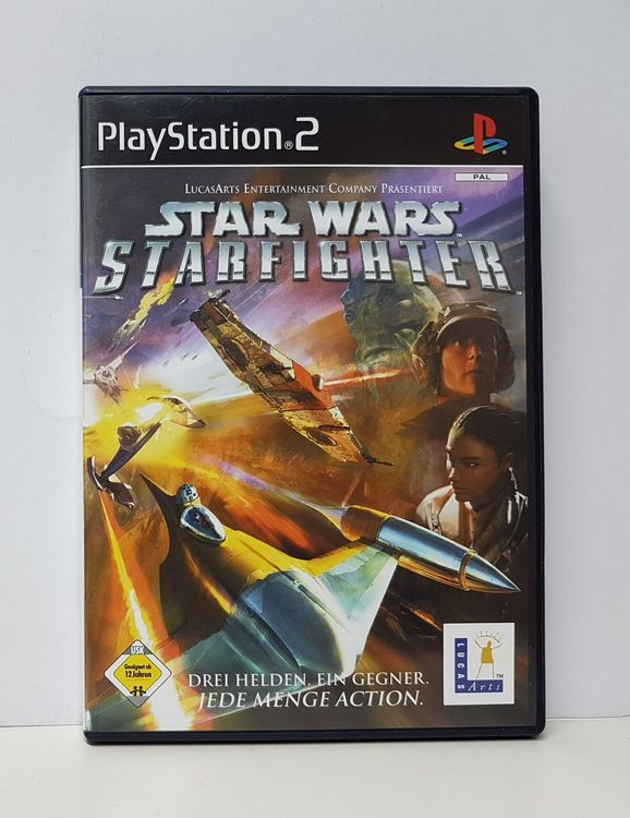 Star Wars Starfighter drei Helden ein gegner PS2 (Gebraucht) in ...