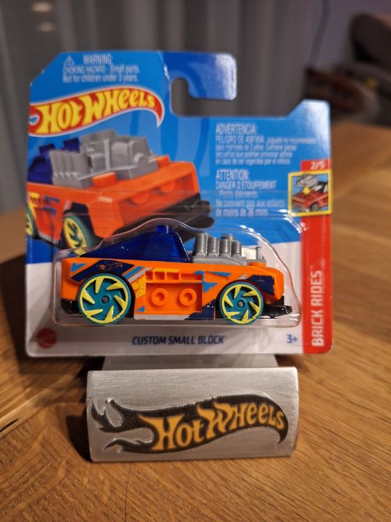 *SALE* Hot Wheels Brick Rides 2023 Custom Small Block 2/5 S (Neu und ...