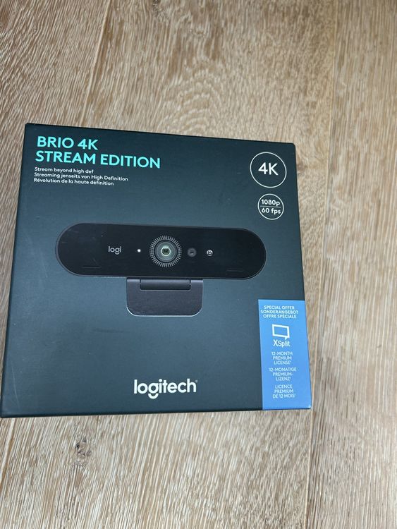 Logitech BRIO 4K Stream Edition- Achtung leichtes Flickern (Gebraucht ...