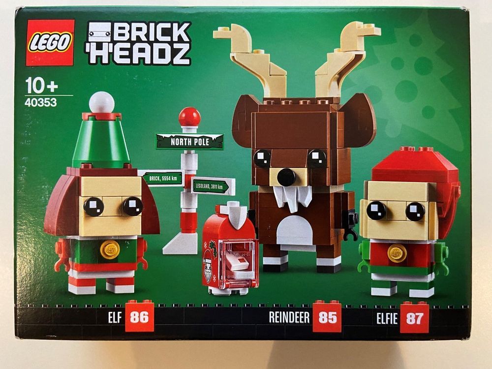 Lego 40353 Brickheadz Rentier und Elfen | Kaufen auf Ricardo