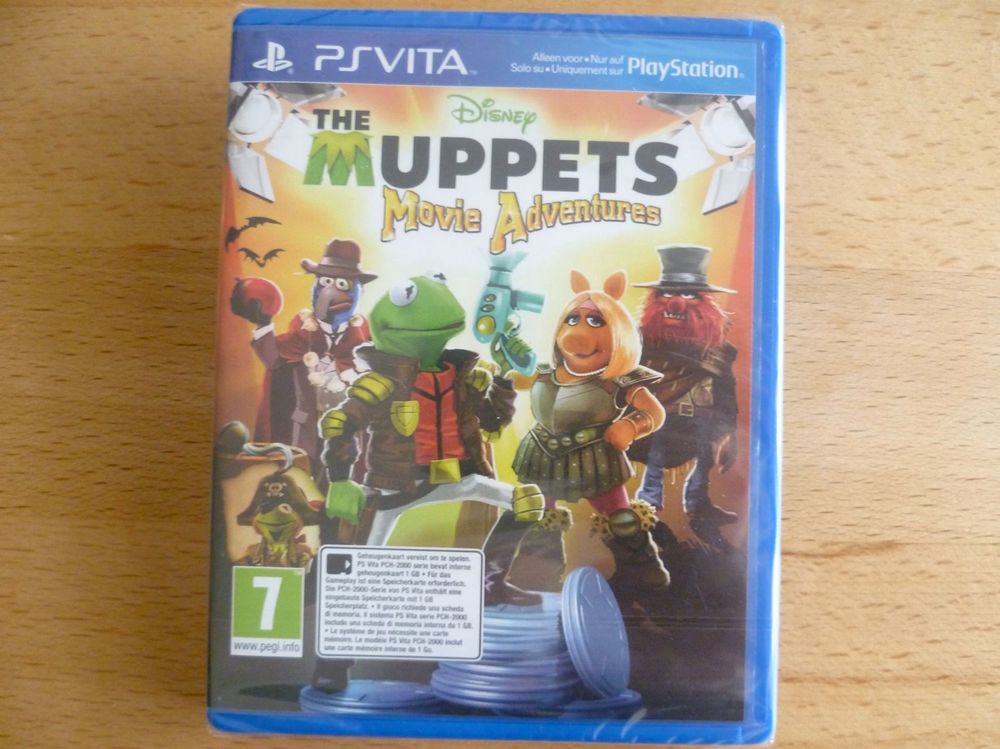 The Muppets: Movie Adventures (FABRIKNEU) - PS Vita (Neu und ...