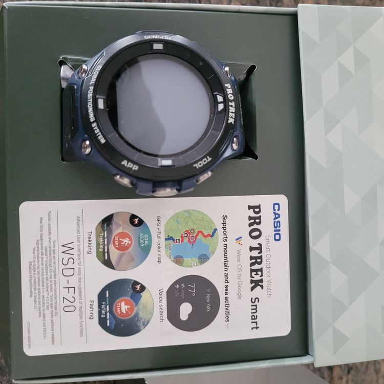 Casio Pro Trek Smart WSD-F20 GPS Outdoor Smartwatch (Gebraucht) in ...