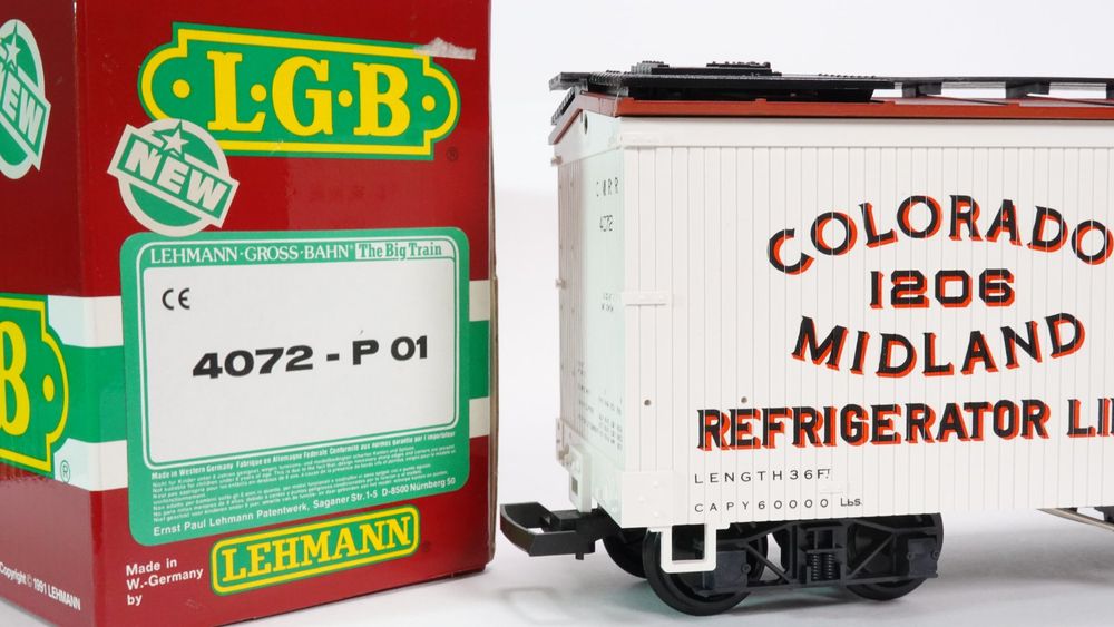 e47 LGB 4072-P01 Colorado Miodland Box Car #1206 (Gebraucht) in Thun ...