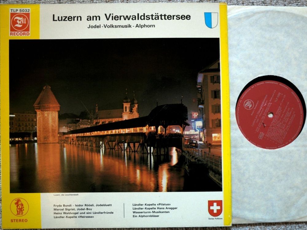 LUZERN AM VIERWALDSTÄTTERSEE HEIRASSA WALDVOGEL LP GEWASCHEN (Gebraucht) in Unterseen für CHF 7 ...
