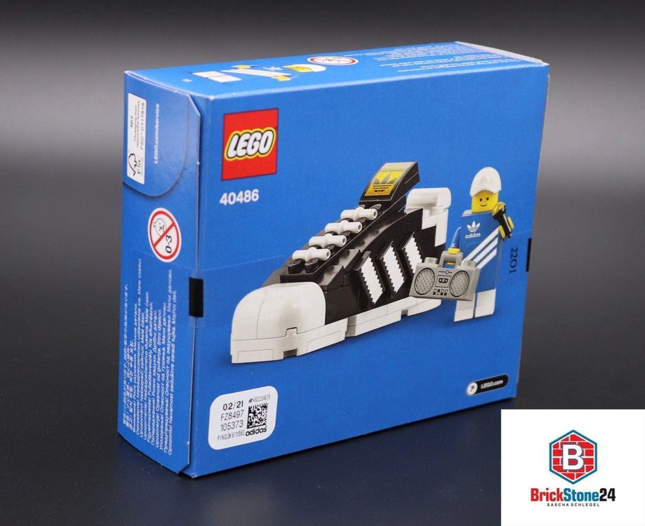 LEGO 40486 adidas Originals Superstar (Neu und originalverpackt) in ...