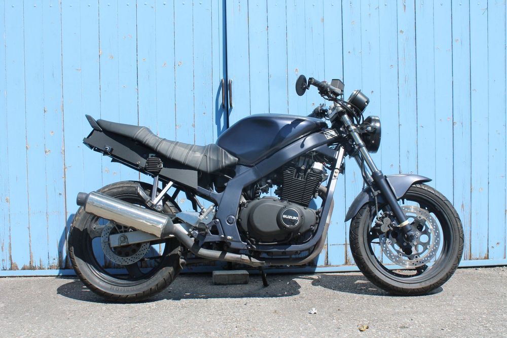 Suzuki GS500H Caferacer/Bobber/Nacked Bike Motorrad (Gebraucht) in wald ...