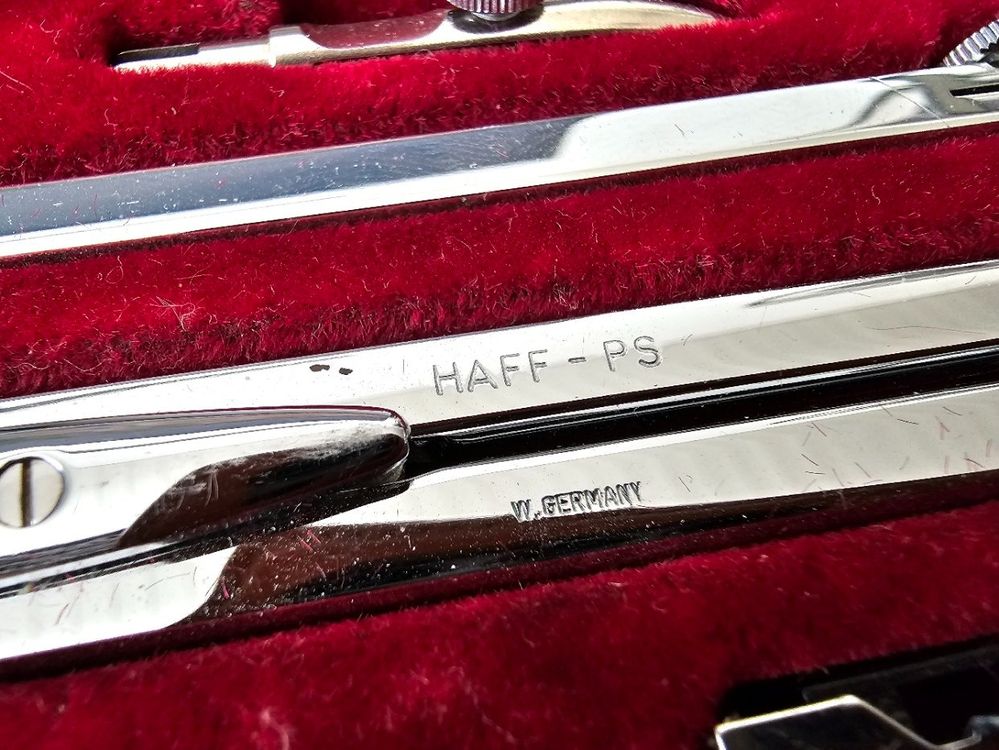 HAFF Reisszeug Zirkelset PS2C mit Sulzer Logo | Kaufen auf Ricardo