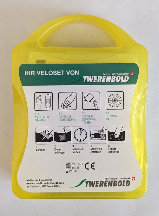 RFX+CARE First Aid and Bike Repair Kit (Neu und originalverpackt) in Adliswil für CHF 1 – mit ...