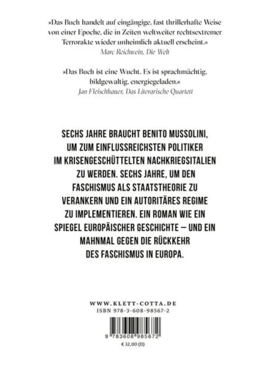 Antonio Scurati „M. Der Sohn des Jahrhunderts“ Roman (Gebraucht) in ...