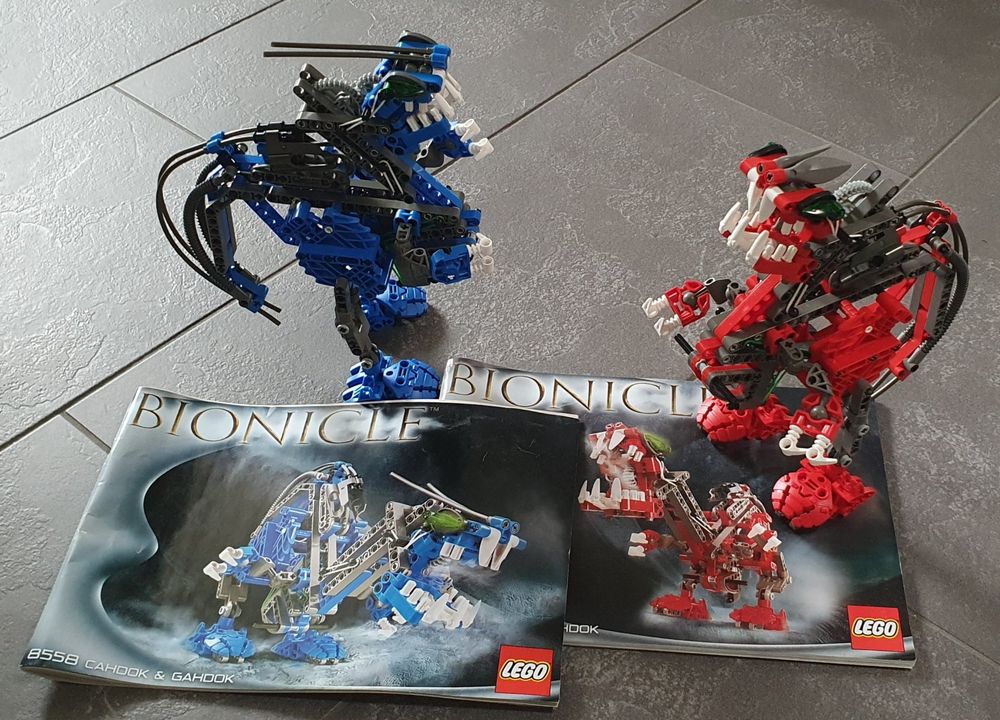 Lego Bionicle 8558 Cahdok + Gahdok, komplett inkl. Anleitung (Gebraucht ...