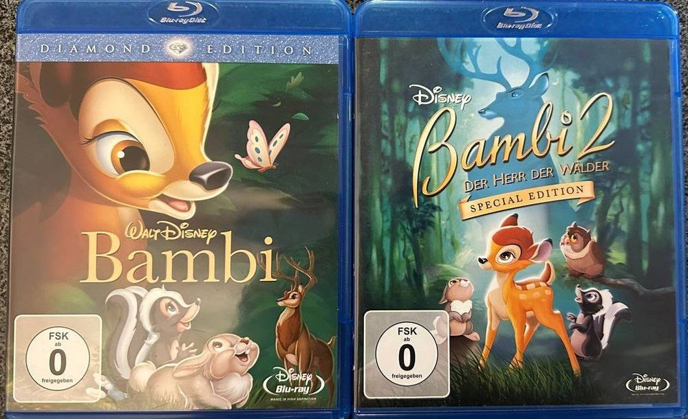 Bambi & Bambi 2: Der Herr der Wälder Blu-ray (Gebraucht) in Beringen ...