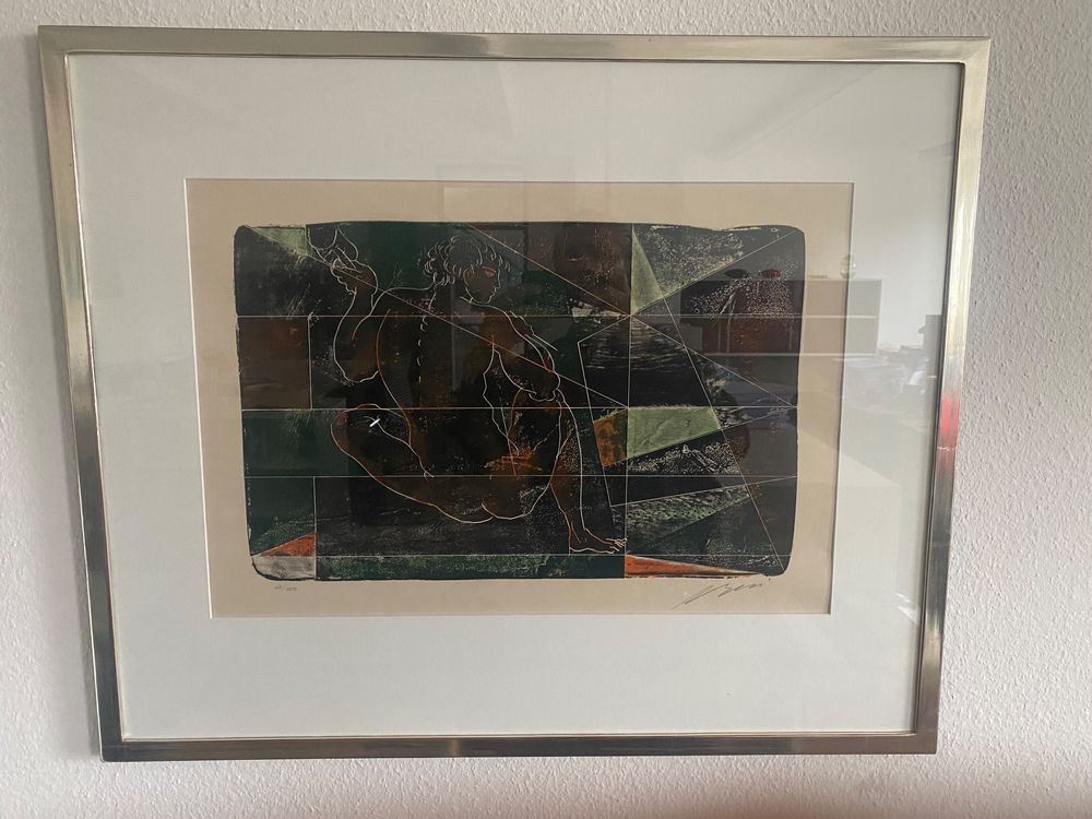 Hans Erni Lithographie (Gebraucht) in Cham für CHF 100 – nur Abholung auf Ricardo kaufen