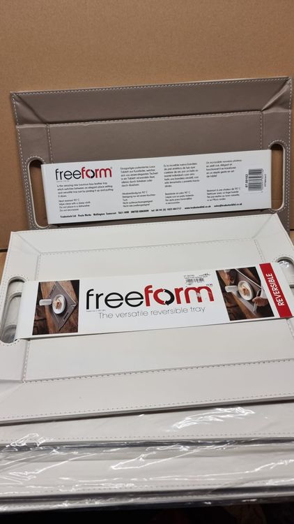 6 Stück FREEFORM wendbares Tablett & Tischset (Neu (gemäss Beschreibung ...