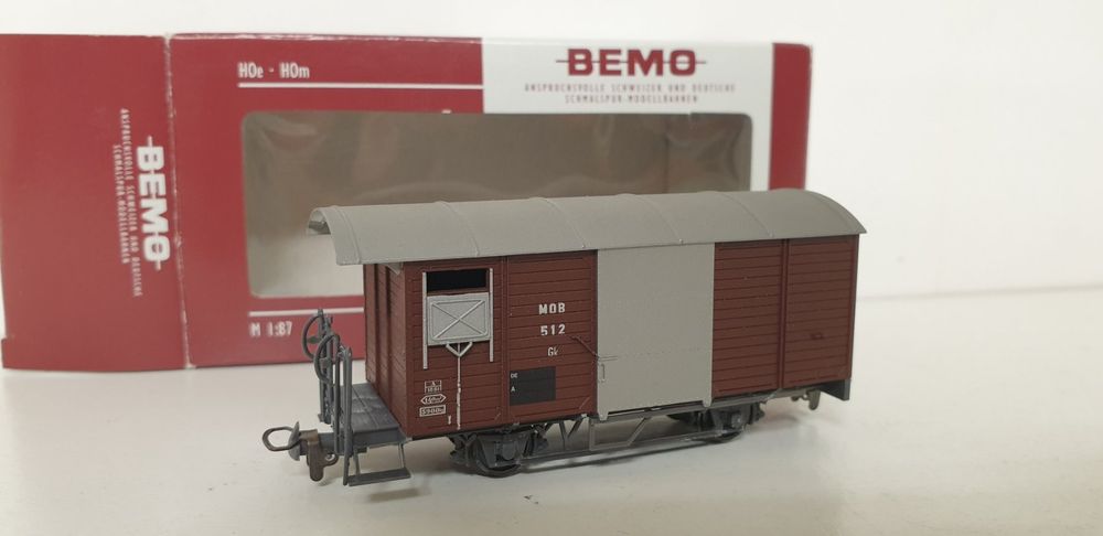 Bemo MOB GK Güterwagen 512 2273 302 | Kaufen auf Ricardo