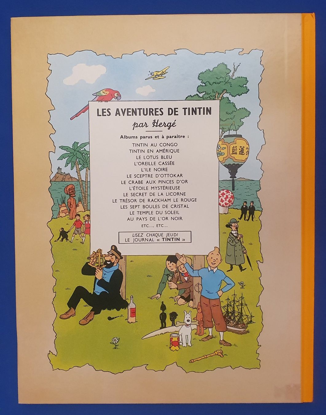 Tintin - Au Pays de l'Or Noir - Fac-Similé - Casterman, 2000 (Neu ...