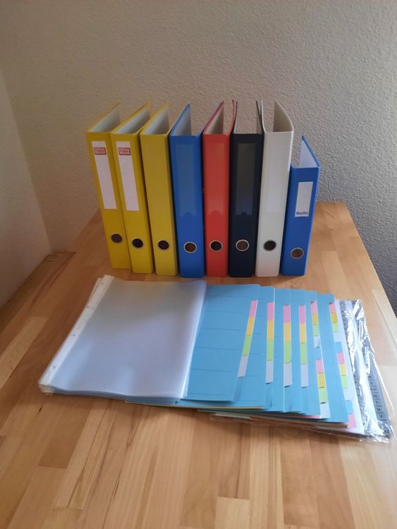 Ordner / Register / Sichtmäppli / Neuwertig (Gebraucht) in Ibach für ...