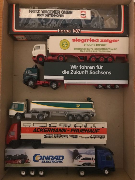 6x Sattelschlepper Sammlung (Gebraucht) in Luzern für CHF 12 – mit Lieferung auf Ricardo kaufen