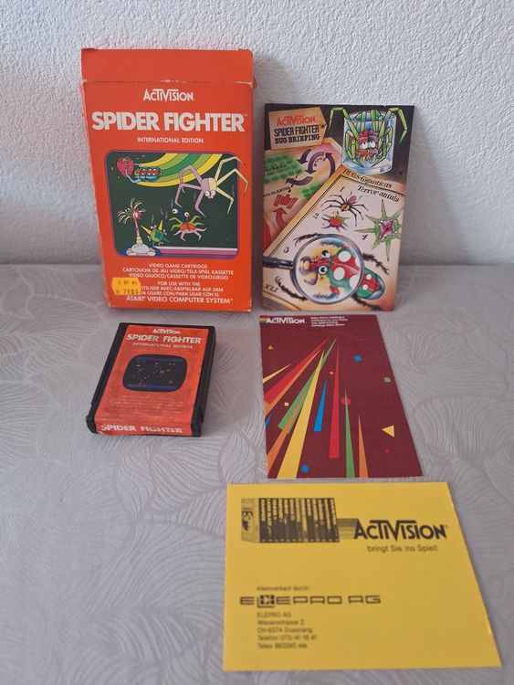 Atari 2600 Spider Fighter Retro Kult Rarität (Gebraucht) in Zürich für ...
