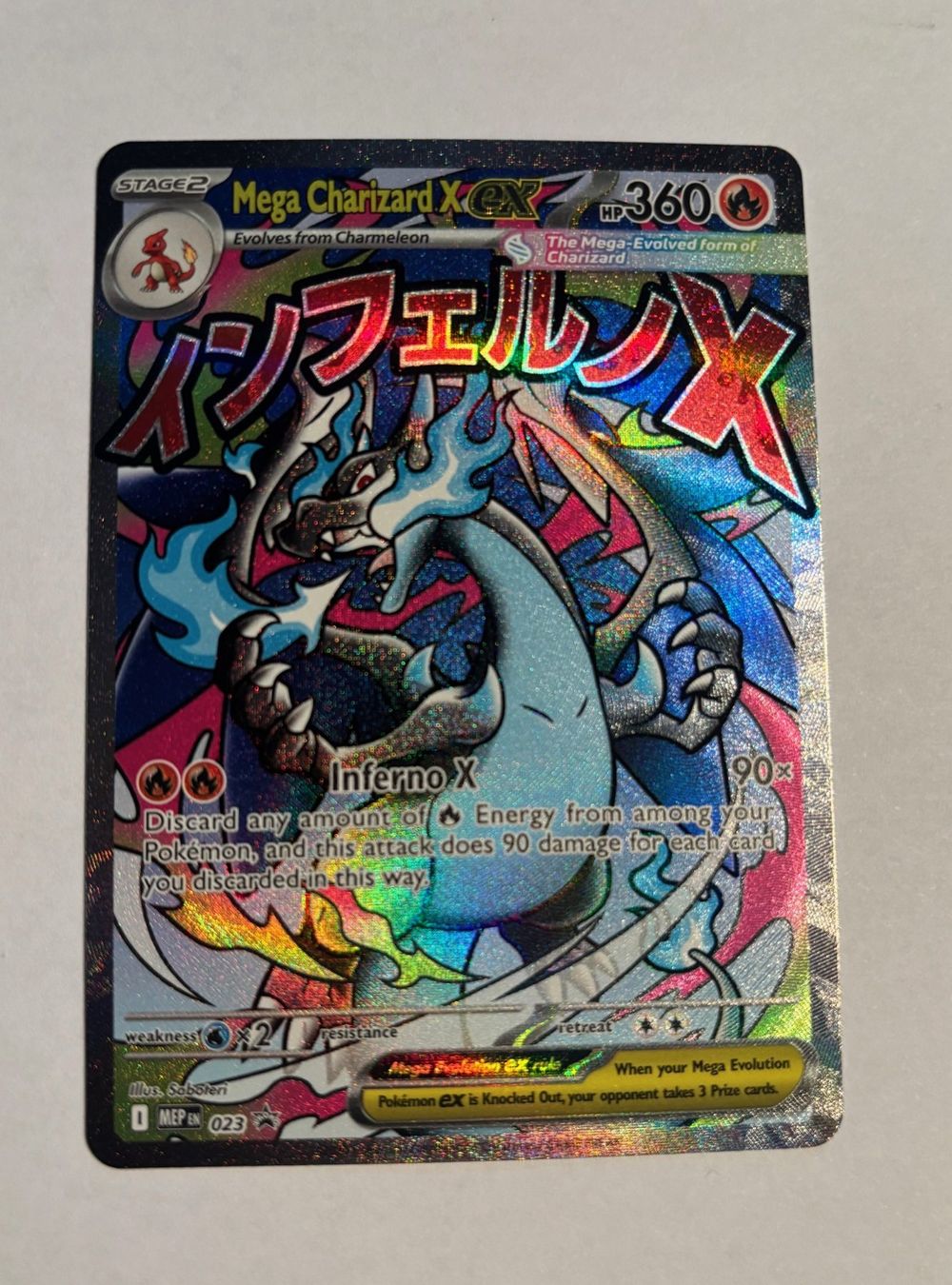 Pokémon Mega Charizard X ex – MEP 023 – EN (Gebraucht) in St. Gallen ...