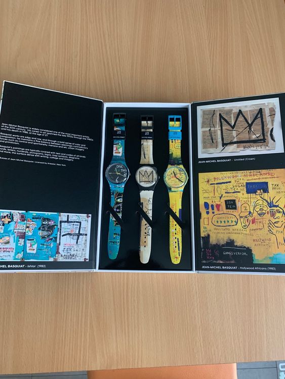 Swatch Jean Michel Basquiat SET (Neu und originalverpackt) in für CHF ...