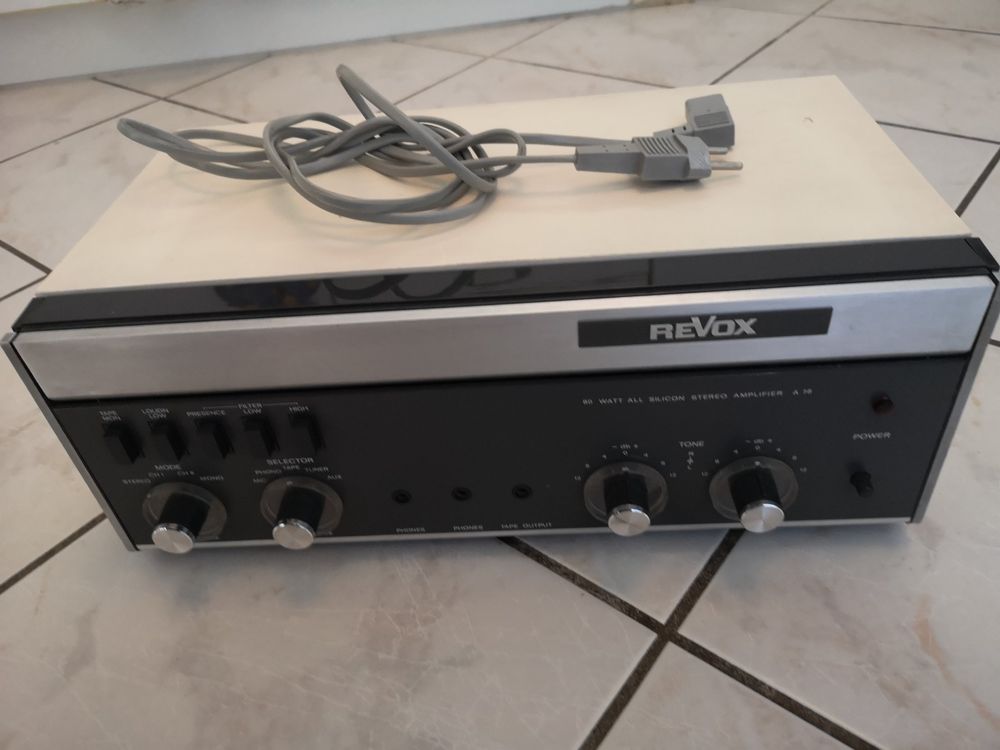 Revox A78 und A76 (Gebraucht) in Märwil für CHF 100 – mit Lieferung auf Ricardo kaufen