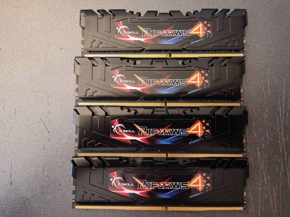 16 GB Ripjaw DDR4 2400 MHz 19200U RAM Kit (Gebraucht) in Thundorf für ...