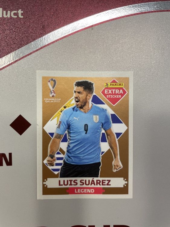 Luis Suarez Bronce Panini WC 2022 Extra Sticker | Kaufen auf Ricardo
