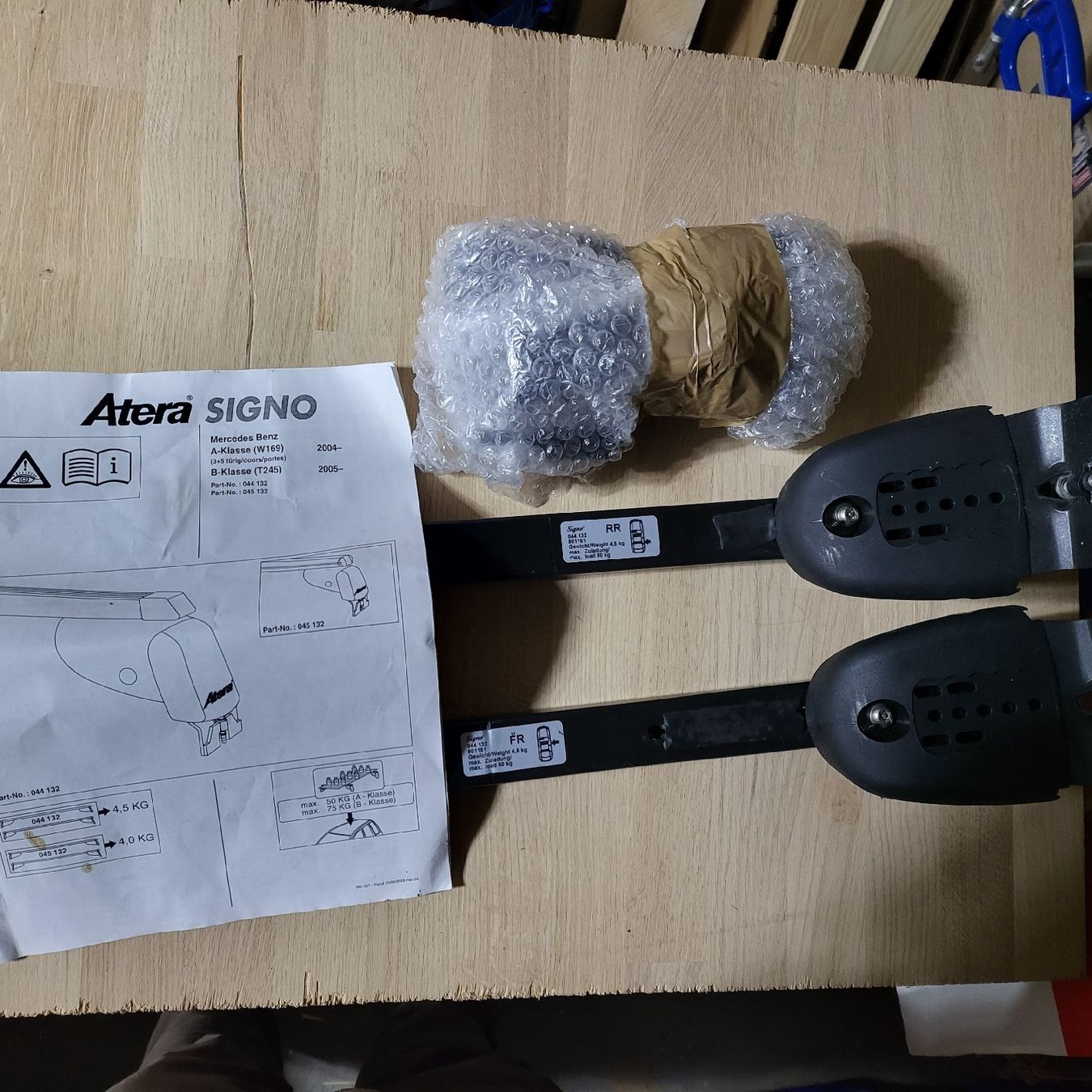 Atera Signo Dachträger Mercedes A- & B-Klasse (W169/T245) (Gebraucht ...