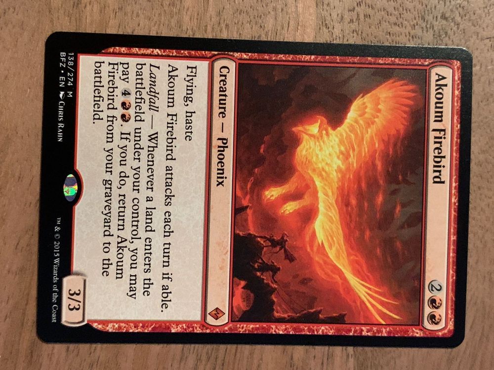 Akoum Firebird | Kaufen auf Ricardo
