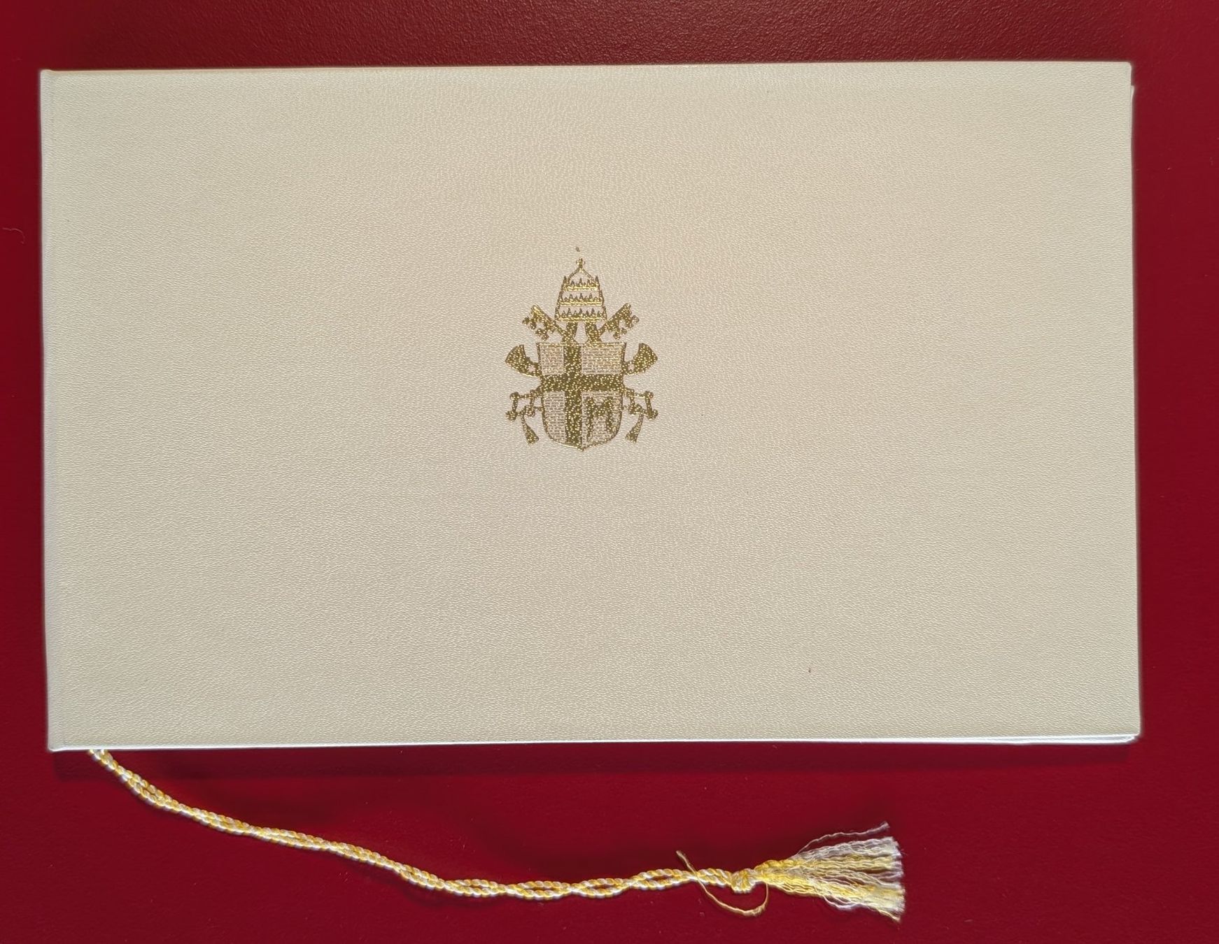 VATIKAN FOLDER KUNSTLEDER PAPST JOHANNES PAUL SCHWEIZ 1984 (Neu (gemäss ...