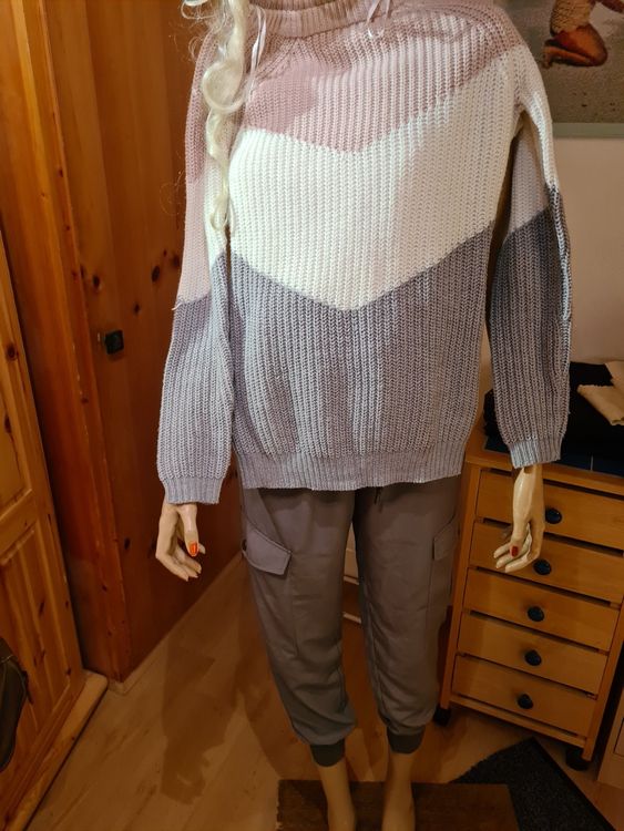 Hose von Zara und warmes Pulli (Gebraucht) in Ferden für CHF 13 – mit ...