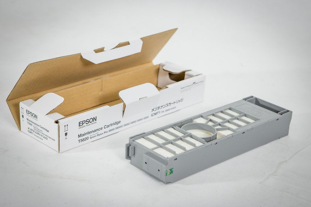 Wie NEU: Maintenance cartridge - Epson T5820 (Neu (gemäss Beschreibung ...