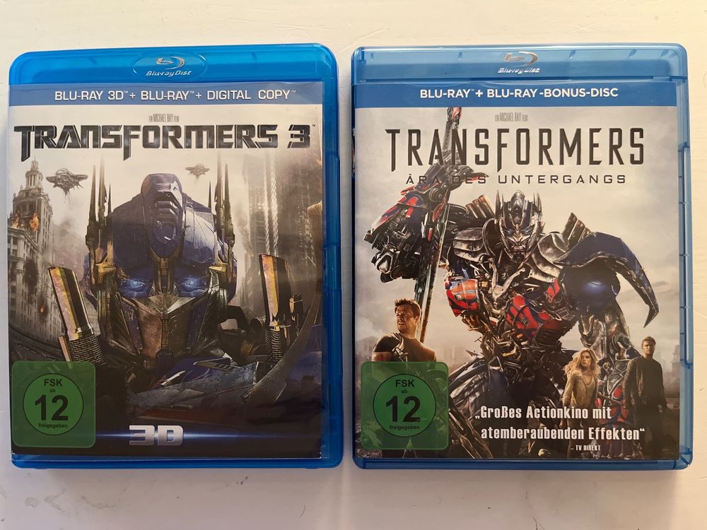 Transformers, 1-4 Blu-ray 📀 (Neu (gemäss Beschreibung)) in Sierre für CHF 14.95 – mit Lieferung ...