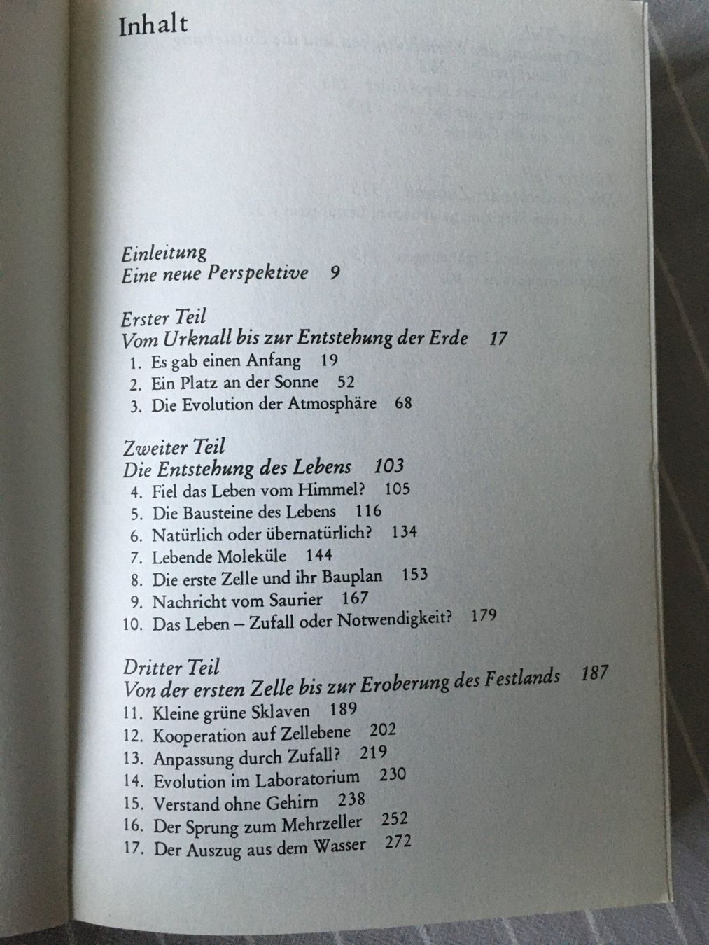 Hoimar Von Ditfurth- Im Anfang war der Wasserstoff (Bericht) (Neu ...