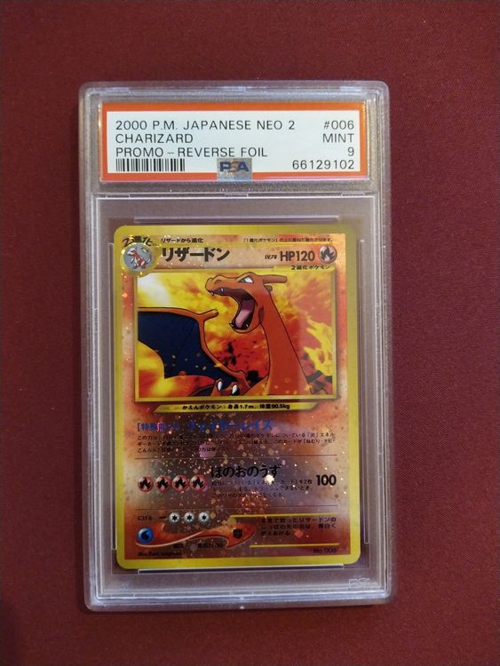 Pokemon - Neo 2 - Charizard PSA 9 (Gebraucht) in Küsnacht ZH für CHF ...