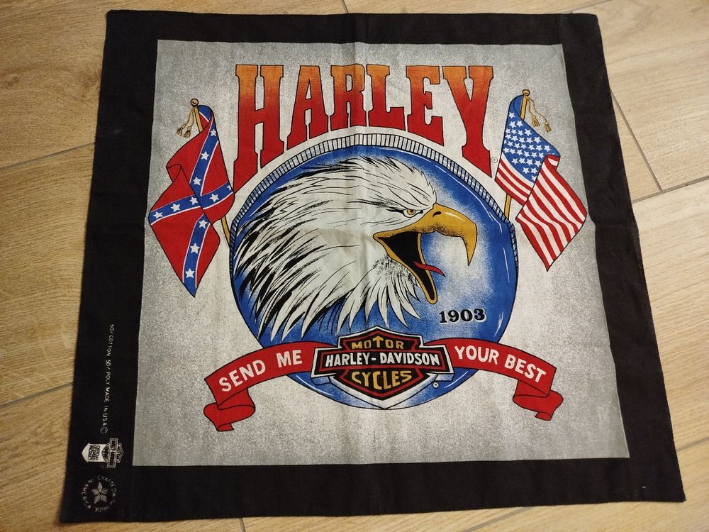 VTG Harley Davidson Official Bandana Do Rag Motorcycles USA (Gebraucht ...