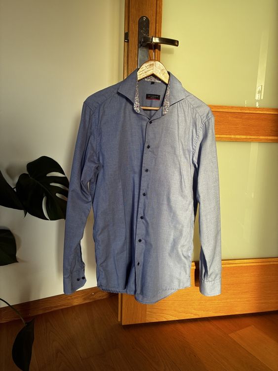 Eterna Modern Fit Shirt, Size 39, Light Blue, non iron (Gebraucht) in ...