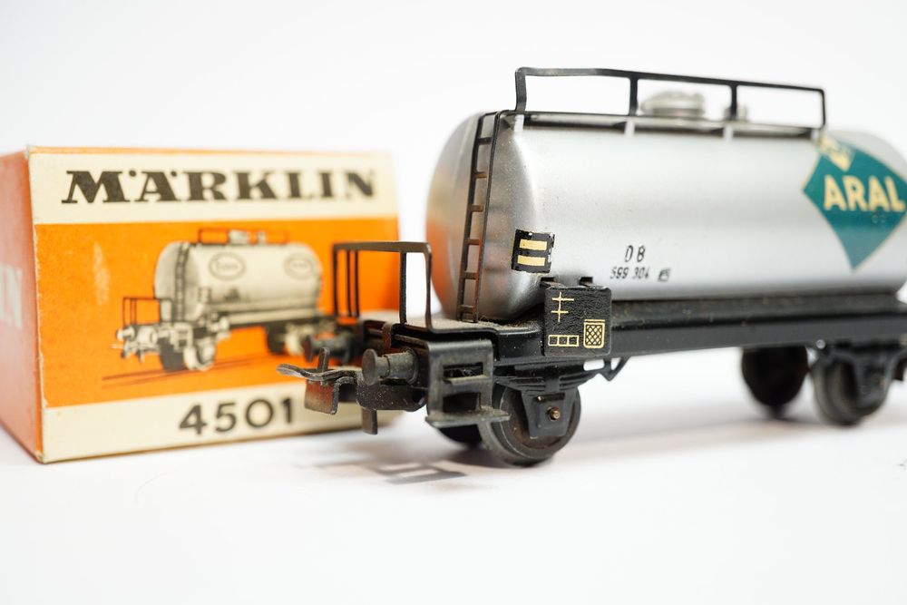 7J Märklin 4501 DB Kesselwagen ARAL ( mit grosem Logo) | Kaufen auf Ricardo
