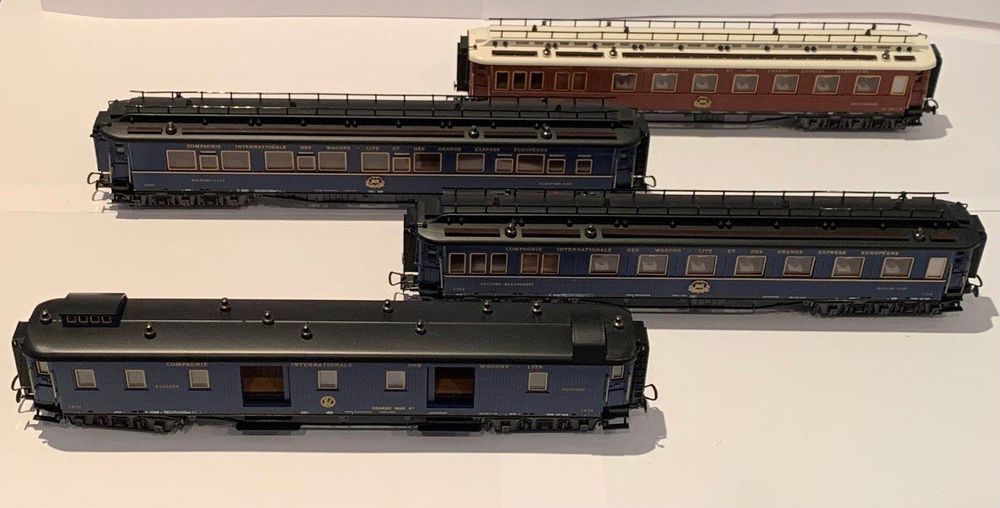 TRIX H0 Orient Express Speise-, Schlaf- und Gepäckwagen | Kaufen auf ...