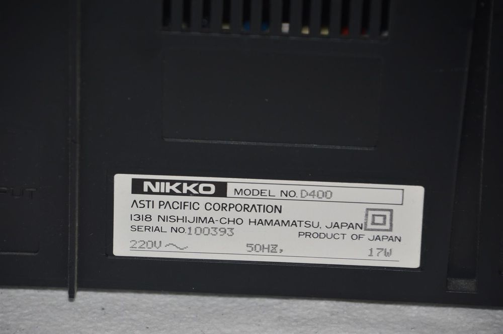 Stereoanlage NIKKO 400 (Defekt) in Collonges für CHF 100 – mit ...