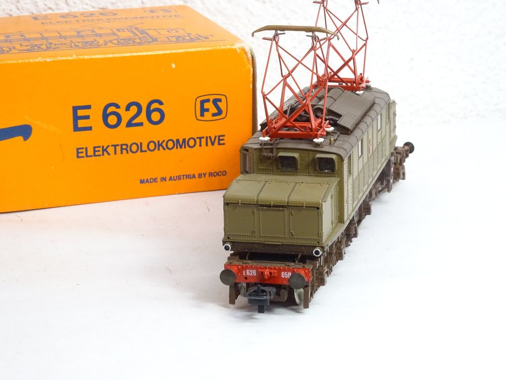 Roco 04187C Elektrolok FS BR626 059, Analog, H0,GS/DC,OVP (Gebraucht ...