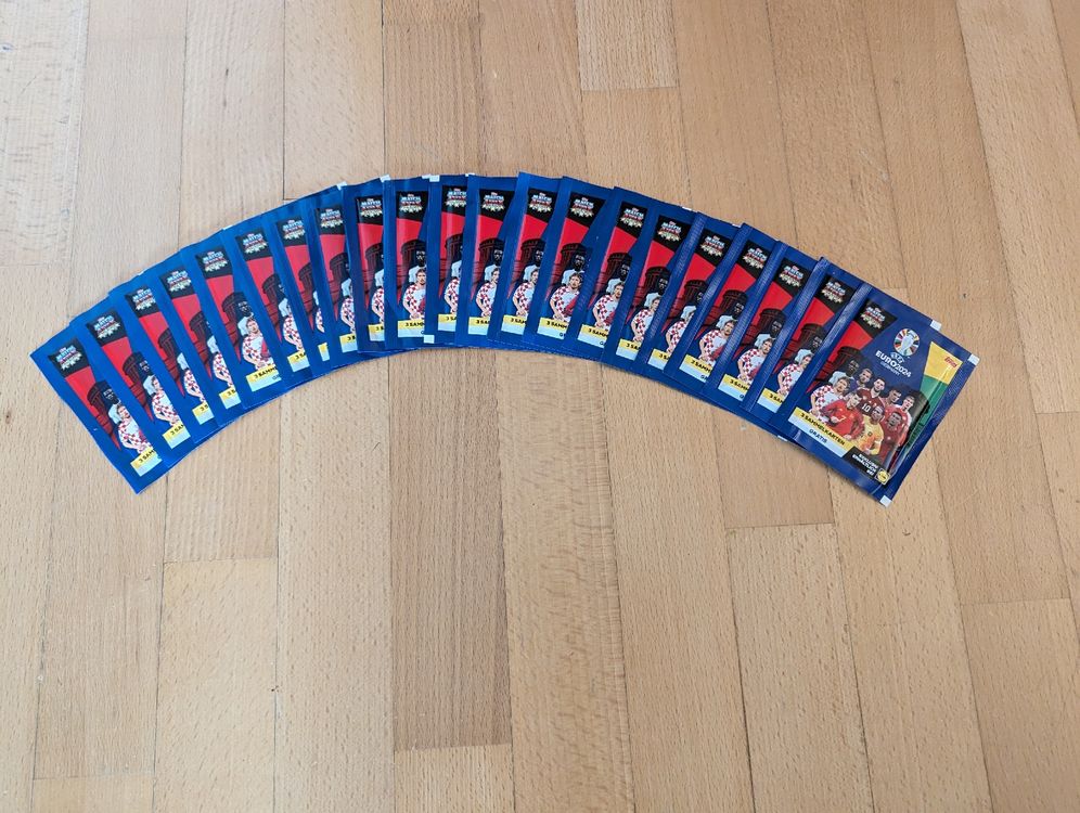 63 Lidl Sammelkarten UEFA Euro Germany 2024 (Neu und originalverpackt ...