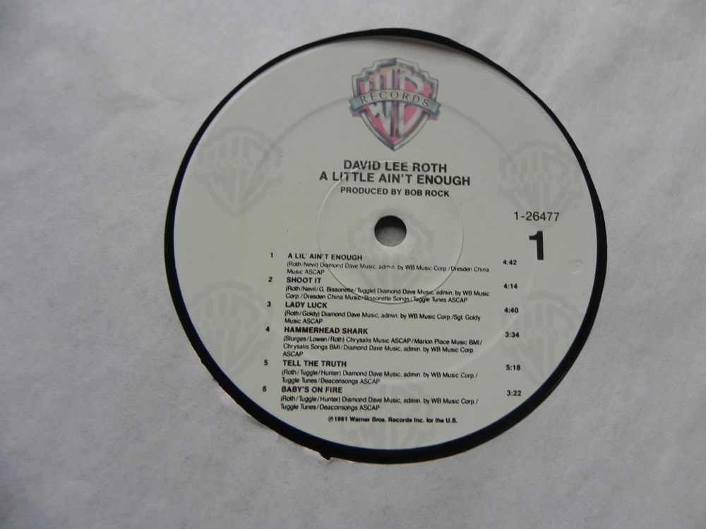 LP USA Hardrock David Lee Roth 1991 Eddy van Halen (Gebraucht) in ...