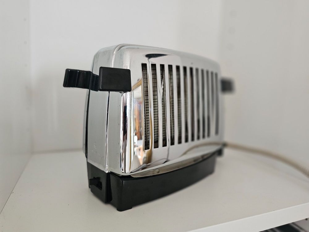 Siemens Vintage Klapp- Toaster Brn1 60er Textilkabel (Gebraucht) in ...