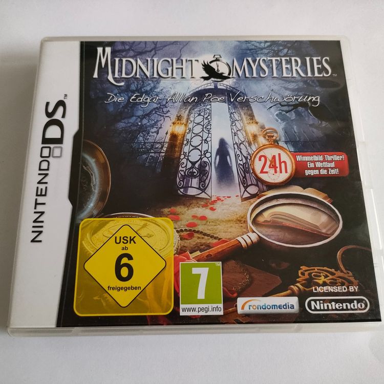 Midnight Mysteries - Die Edgar Allan Poe Verschwörung - DS (Gebraucht ...