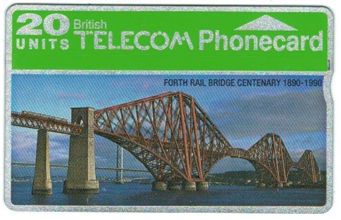 Telefonkarte British Telecom BTC-018 Forth Rail Bridge (Gebraucht) in ...