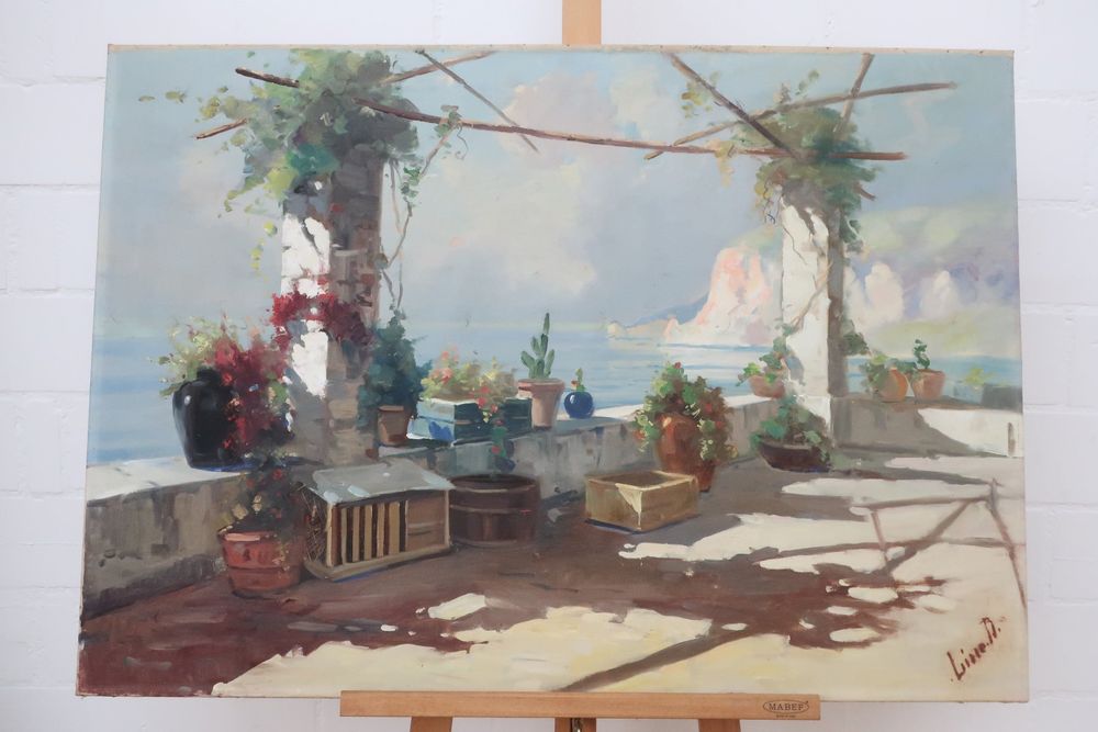 Gemälde Blick aufs Meer | Kaufen auf Ricardo