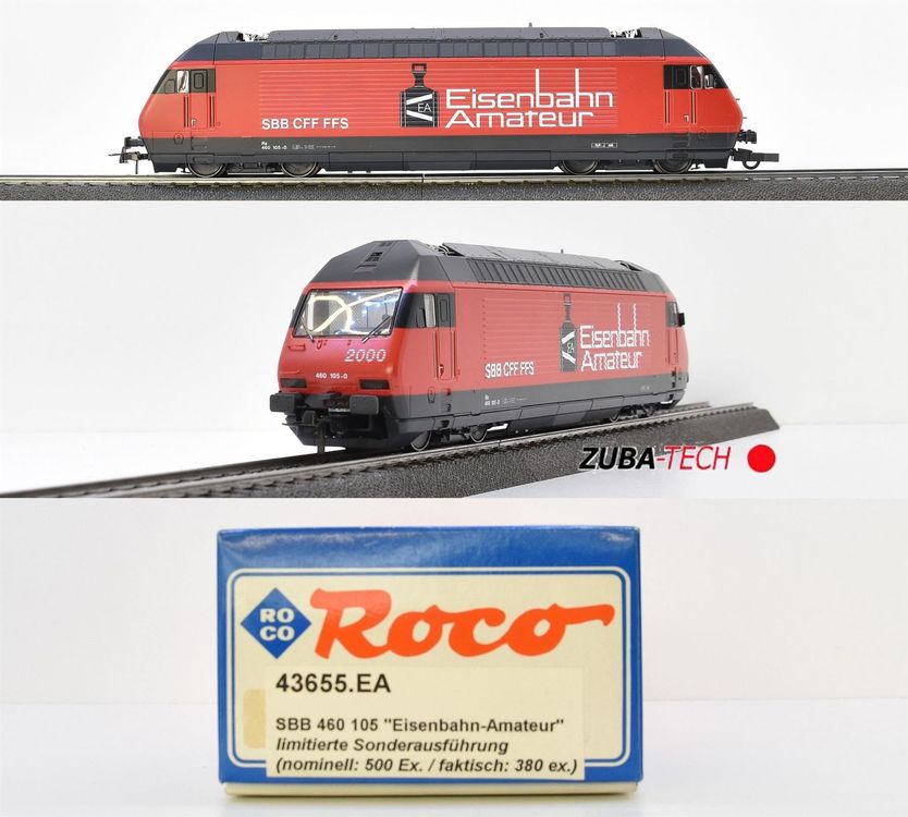 Roco 43655.EA E-Lok Re 460 SBB H0 GS OVP (Gebraucht) in St. Gallen für CHF 106 – mit Lieferung ...